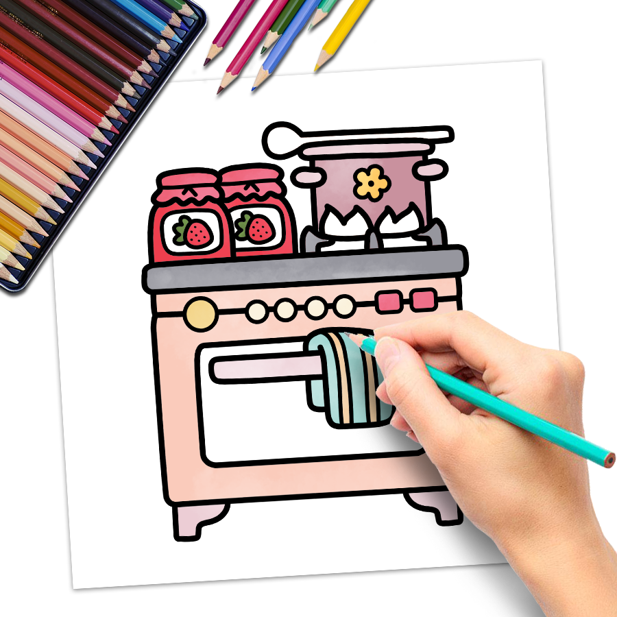 Cozy Girl - Bold & Easy malebog – Jeanett Veronica Studio