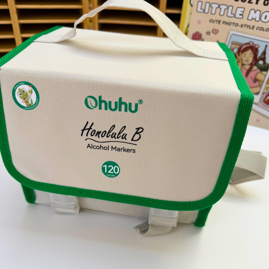 Ohuhu Honolulu B Markers – 120 stk. (Brush & Fine Tip) – Jeanett ...