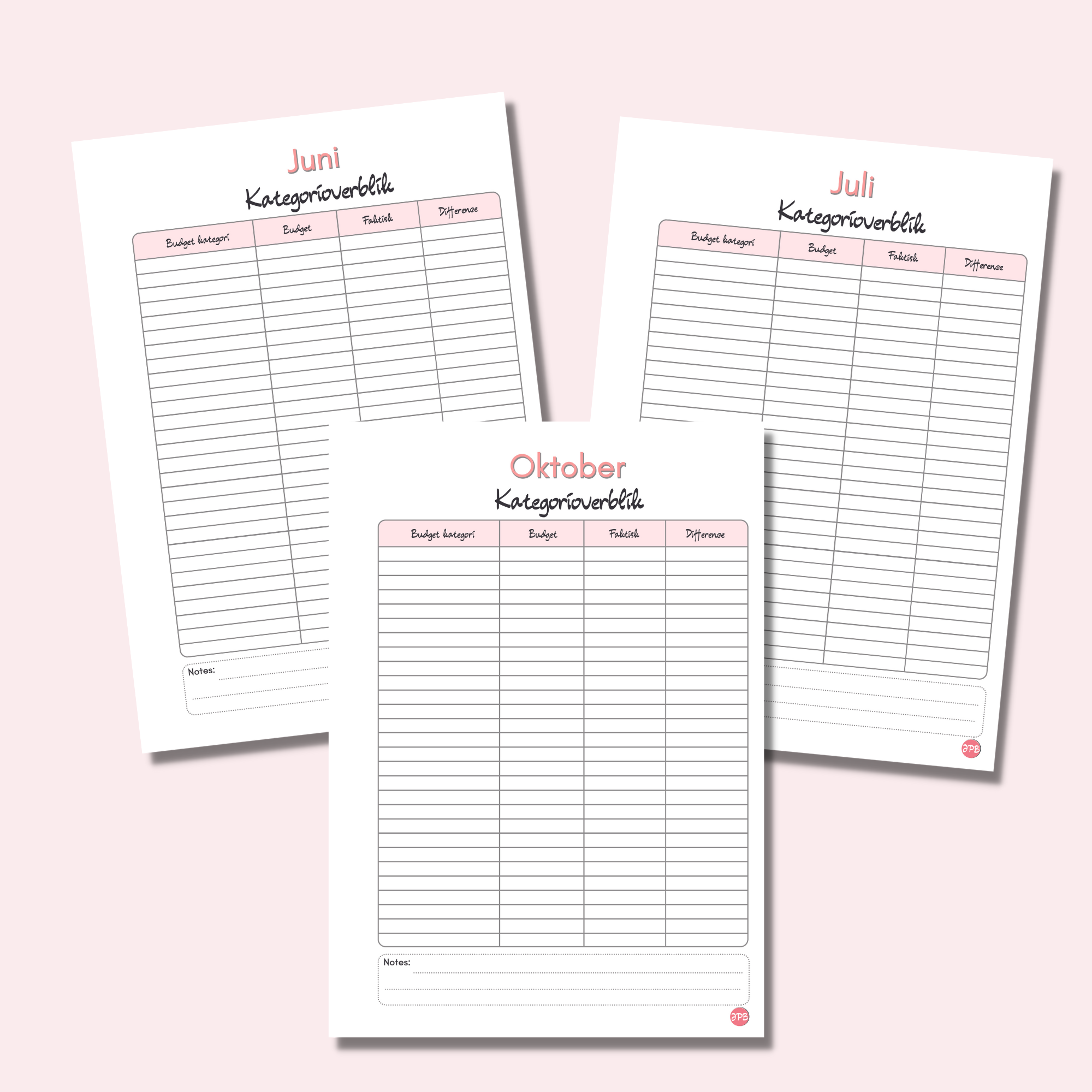 Kategorioverblik | Tracker | Digital Download – Jeanett Veronica Studio